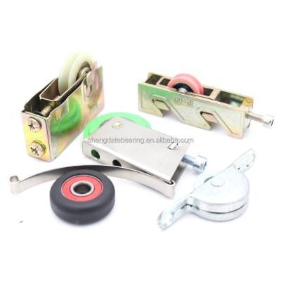China Sliding Door Roller Zinc Alloy for Barn Door  Heavy Duty Plastic Window Roller for Closet & Shower for sale