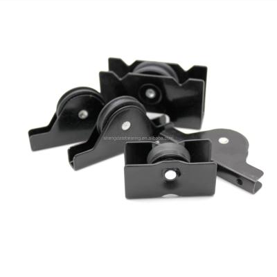 China Mexico Residential Window Roller Aluminium Sliding Door Nylon Ball  Bearing Pulley Wheel for sale