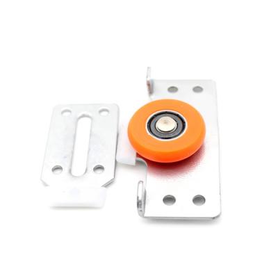 China Cabinet Wardrobe Sliding Door Roller Silent Smooth Pulley Furniture Hardware Fitting Adjustable Pulley Wheel Sliding Roller for sale