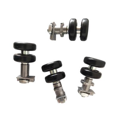 China Window Roller Gold Shower Track Hardware Door Roller Upvc Aluminium Window Wheels for sale