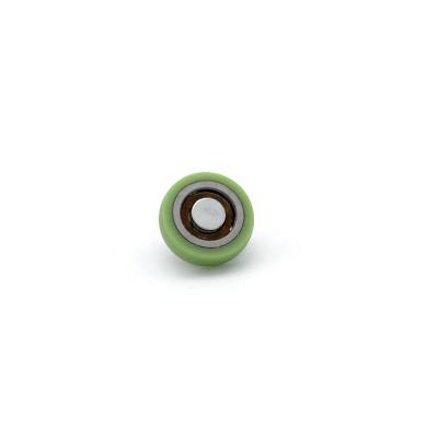 China Adjustable Roller Wheel Bearing  Plastic Nylon Gate Pulley Wheel With Bearings for sale