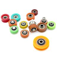 China Plastic Rollers Aluminium Sliding Window Wheels Roller for Upvc Window Wardrobe Rollers for sale