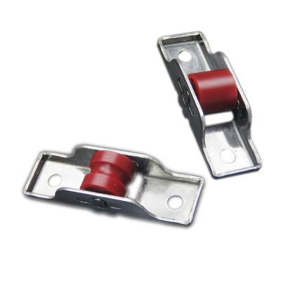 China Aluminum Window Wheels 14mm 16mm UPVC Stainless Steel Sliding Window Roller Nylon Ball Bearing Wheel for sale