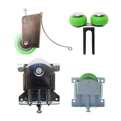 China Plastic Window Slide Door Roller Fittings and Wheels Steel Window Furniture Roller for sale