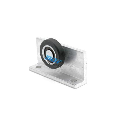 China Factory Direct Sales Mexico Market Iron Pulley Window Wheel Sliding Door Roller Heavy Duty Black Slide Gate Roller Bearings Rollers for sale