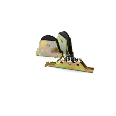 China Concealed Frameless Glass Sliding Door Roller, Hydraulic Damping Buffer Closer Included for sale