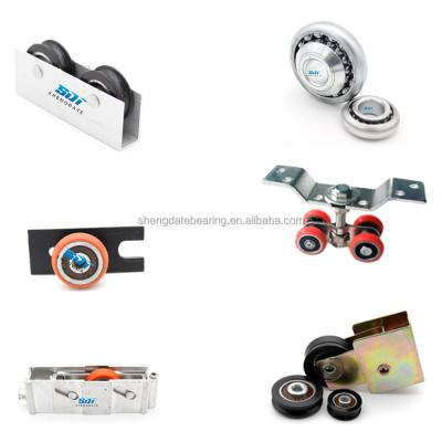 China Sliding Door Roller with Soft Close Mechanism  Anti-Jump Design, for Wardrobe Closet for sale