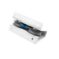 China Galvanized Iron Folding Door Roller Hanger Adjustable Door Roller for Window Rollers for sale