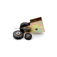China Nylon Plastic Roller with AxleSliding Door Window Hardware Roller Replacement for sale