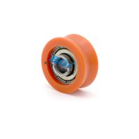 China Nylon Plastic Roller with AxleSliding Door Window Hardware Roller Replacement for sale