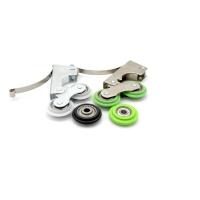 China Aluminum Sliding Window Roller Wheels Plastic Wheel Shower Rollers for sale