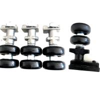 China Aluminum Sliding Window Roller Wheels Plastic Wheel Shower Rollers for sale