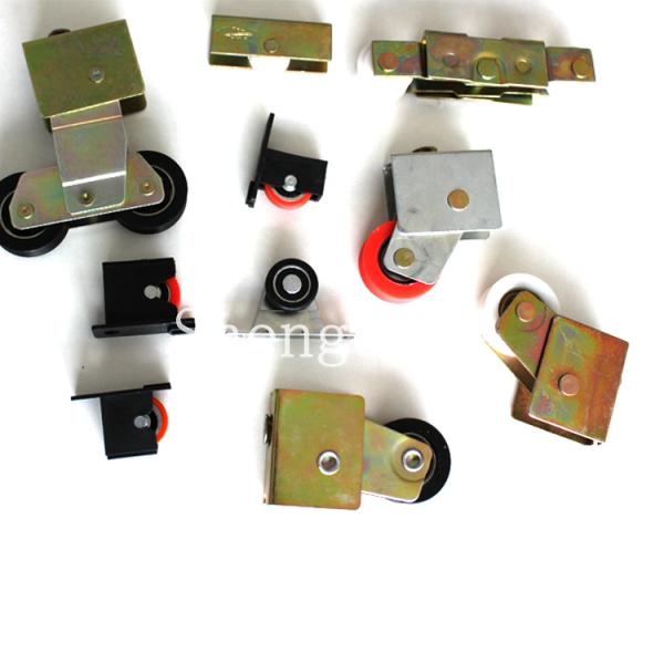 Quality L25 L20 track window plastic sliding door for sliding nylon roller for sale
