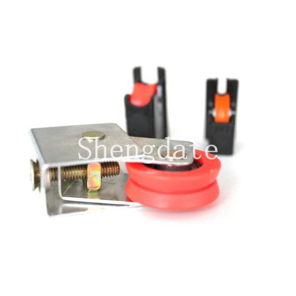 Quality L25 L20 track window plastic sliding door for sliding nylon roller for sale