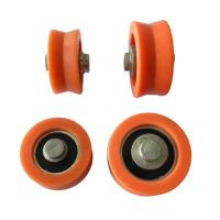 China Plastic Nylon Roller with Plastic Casing Box Frame for Sliding Window Accessories for sale