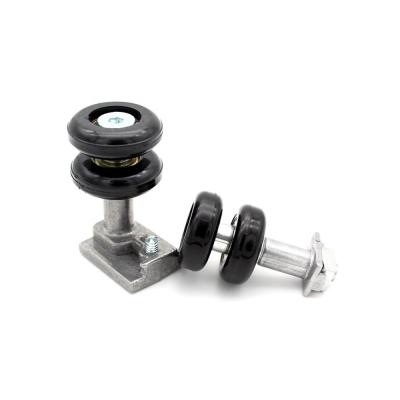 China Turkey Balcony Aluminium Door Roller Steel 608zz Bearing Sliding Glass Window Wheels for sale