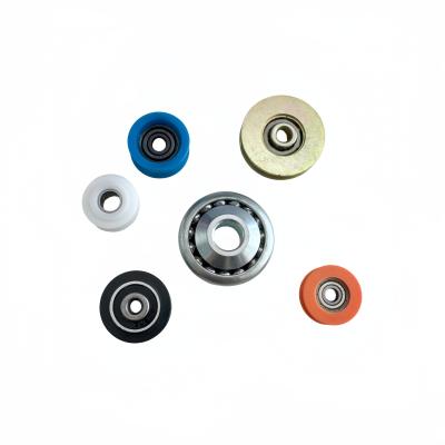 China 5mm Thickness Plastic Roller Set and Sliding Door Roller with 4 Years Warranty and OEM ODM Custom Logo for Window Hardware for sale