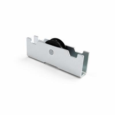 China Garrucha Para Ventana Zinc Alloy Single Roller High Strength Nylon Wheel for Sliding Door Systems for sale