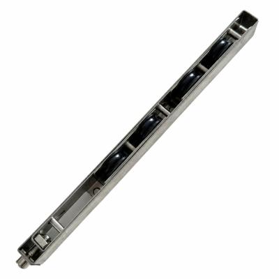 China Cam Balkon Kapi Teker Turkey Glass Balcony 4 Wheel Long Bar Roller Stainless Steel Adjustable Heavy Duty SDT for sale