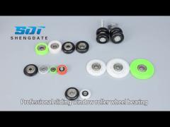 Smooth Sliding Door Rollers Durable Window Caster Wheels