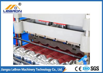 Cina Il rotolo lustrato completamente automatico delle mattonelle che forma la macchina ha galvanizzato 0.8mm d'acciaio 16 stazioni in vendita