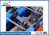 China Fully Automatic Door Frame Roll Forming Machine 18 Stations 7.5kW PLC Control for sale