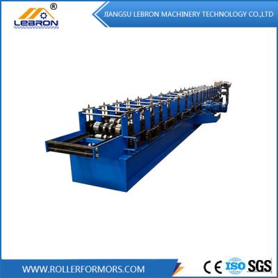 China Drainage Gutter Roll Forming Machine , 4KW Automatic Gutter Cutting Machine for sale