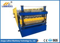 China Double Layer Roll Forming Machine 0.3-0.7mm Thickness PLC Control Custom Voltage for sale