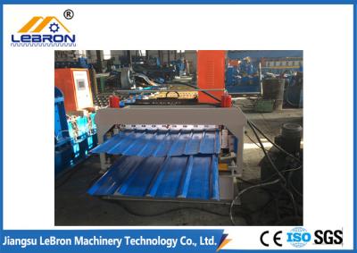 Cina Made in china Double Layer Roofing Sheet Roll Forming PLC Control Automatic 2018 new design in vendita