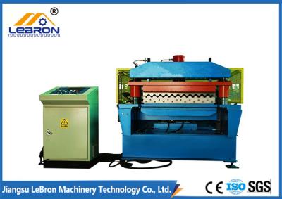 Cina Rotolo ondulato dello strato di controllo automatico che forma alimentazione di rete 7.5KW del taglio idraulico a macchina in vendita