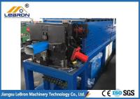China Half Round Gutter Roll Forming Machine 280-400mm Width 0.3-0.8mm Thickness for sale