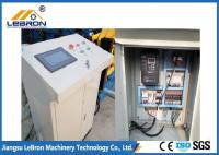 China Half Round Gutter Roll Forming Machine 280-400mm Width 0.3-0.8mm Thickness for sale