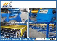 China Half Round Gutter Roll Forming Machine 280-400mm Width 0.3-0.8mm Thickness for sale