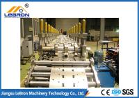 China Automatic PLC Cable Tray Roll Forming Machine 100-600mm Width Hydraulic Cut for sale