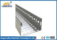 China Automatic Cable Tray Roll Forming Machine 18 Roller Stations PLC Control 2.5-5m/min for sale