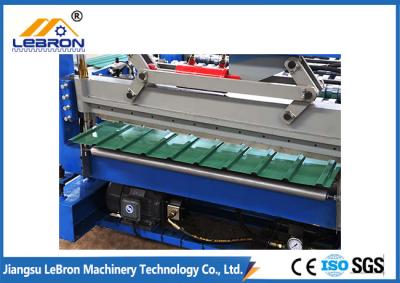 China O PLC controla o rolo vitrificado da telha que forma a máquina, telha de aço da cor que forma a máquina à venda