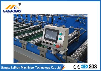 China O PLC controla o rolo vitrificado da telha que forma a máquina, telha de aço da cor que forma a máquina à venda