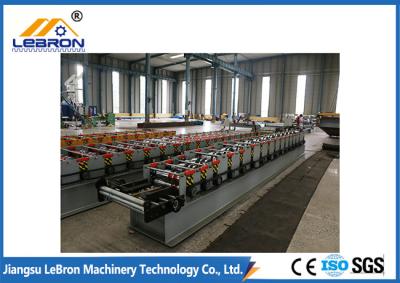 Cina 14-16 grondaia della pioggia dei rulli che rende a colore a macchina bobina d'acciaio velocità materiale 8-12m/min in vendita