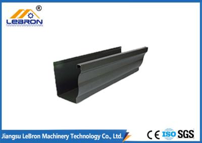 Cina macchina continua della grondaia di spessore di 0.3mm-0.8mm per le grondaie a metà in tondo galvanizzate in vendita