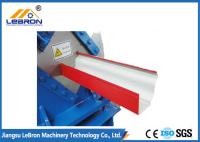 China Galvanized Gutter Roll Forming Machine , Half Round Gutter Making Machine for sale