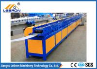 China Automatic Galvanized Shutter Door Roll Forming Machine 15 Stations 75mm Shaft for sale
