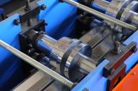 China PLC Control Door Frame Roll Forming Machine 12-15 M/Min 1.5-2.0mm for sale