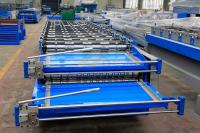 China IBR Sheet Corrugated Sheet Double Layer Roll Forming Machine 0.3-0.8mm 380V for sale