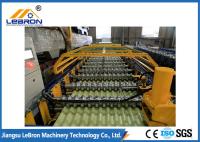 China PPGL Sinusoidal Corrugated Sheet Roll Forming Machine 914mm Width 0.3-0.8mm Thickness for sale