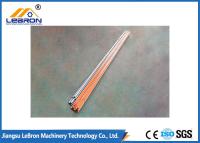 China 0.3-0.8mm Automatic Hat Shape Roll Forming Machine 75mm Shaft Chain Drive for sale