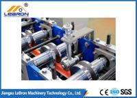 China 0.3-0.8mm Automatic Hat Shape Roll Forming Machine 75mm Shaft Chain Drive for sale