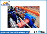 China Rectangular Downspout Steel Roll Forming Machine 22 Stations 0.4-0.6mm Thickness for sale