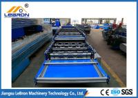 China Double Layer IBR Roll Forming Machine 15 Rows Trapezoidal Sheet Former 380V 7.5kW for sale