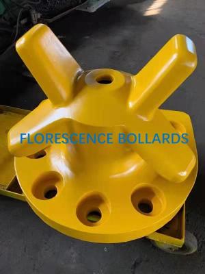 Cina Ghisa Marine Mooring Tee Head Bollard con le ancore in vendita