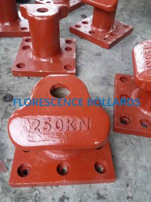 Cina Ghisa Marine Mooring Tee Head Bollard con le ancore in vendita